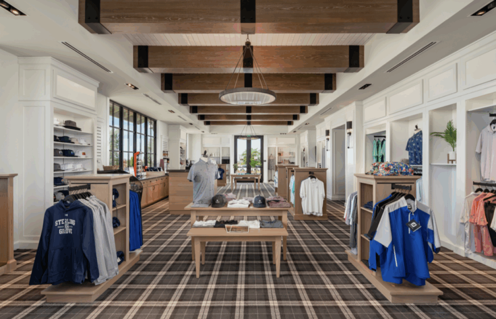 Golf Shop Design – Tennis Shop Design – Pro Shop Design | B Andrews